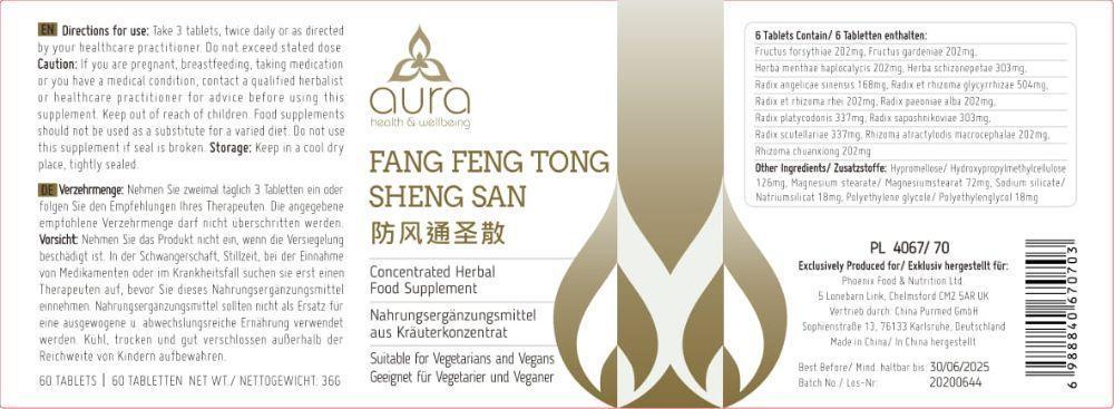 Fang Feng Tong Shen San - China Purmed GmbH